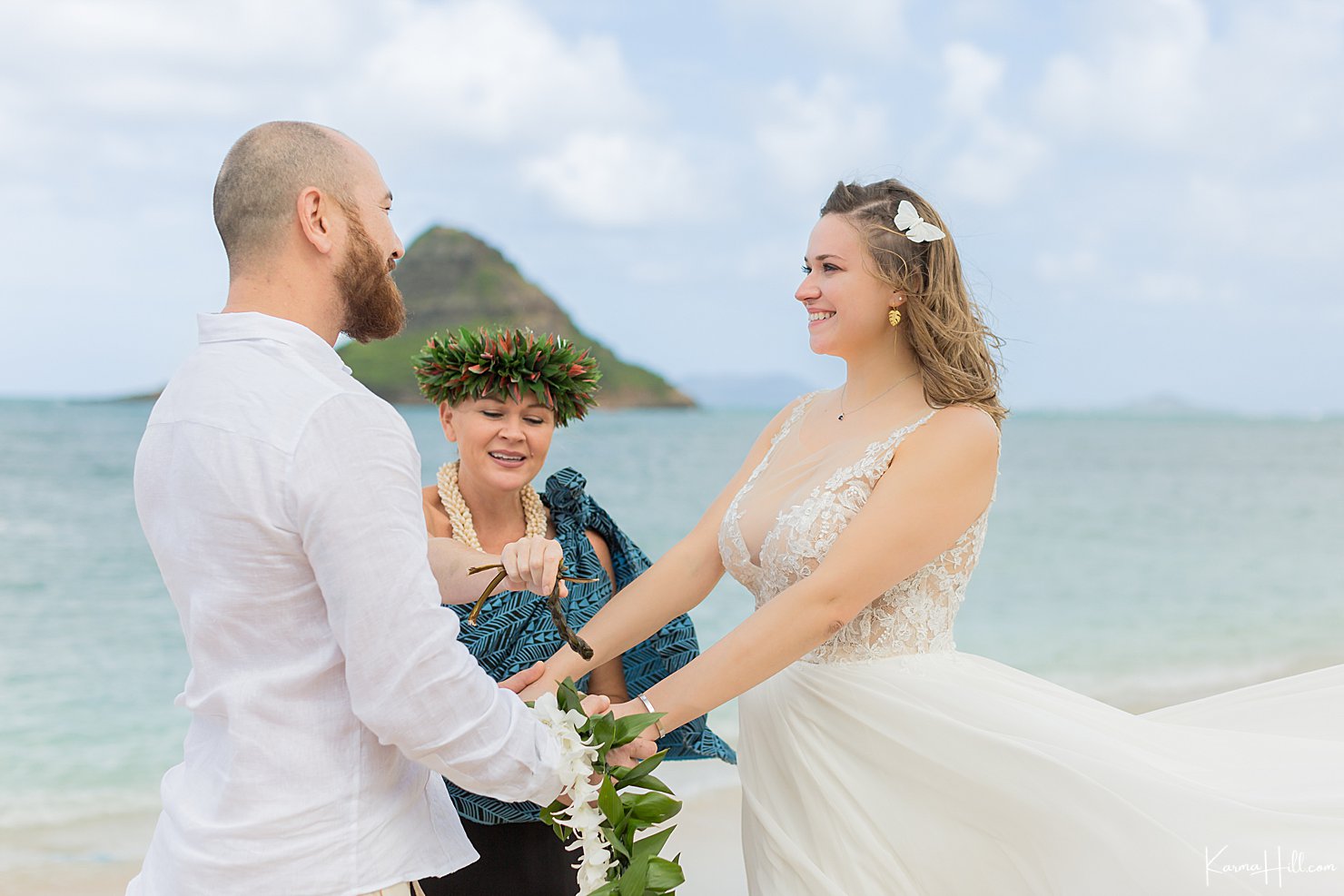 Only Love George Amanda S Beach Wedding In Oahu