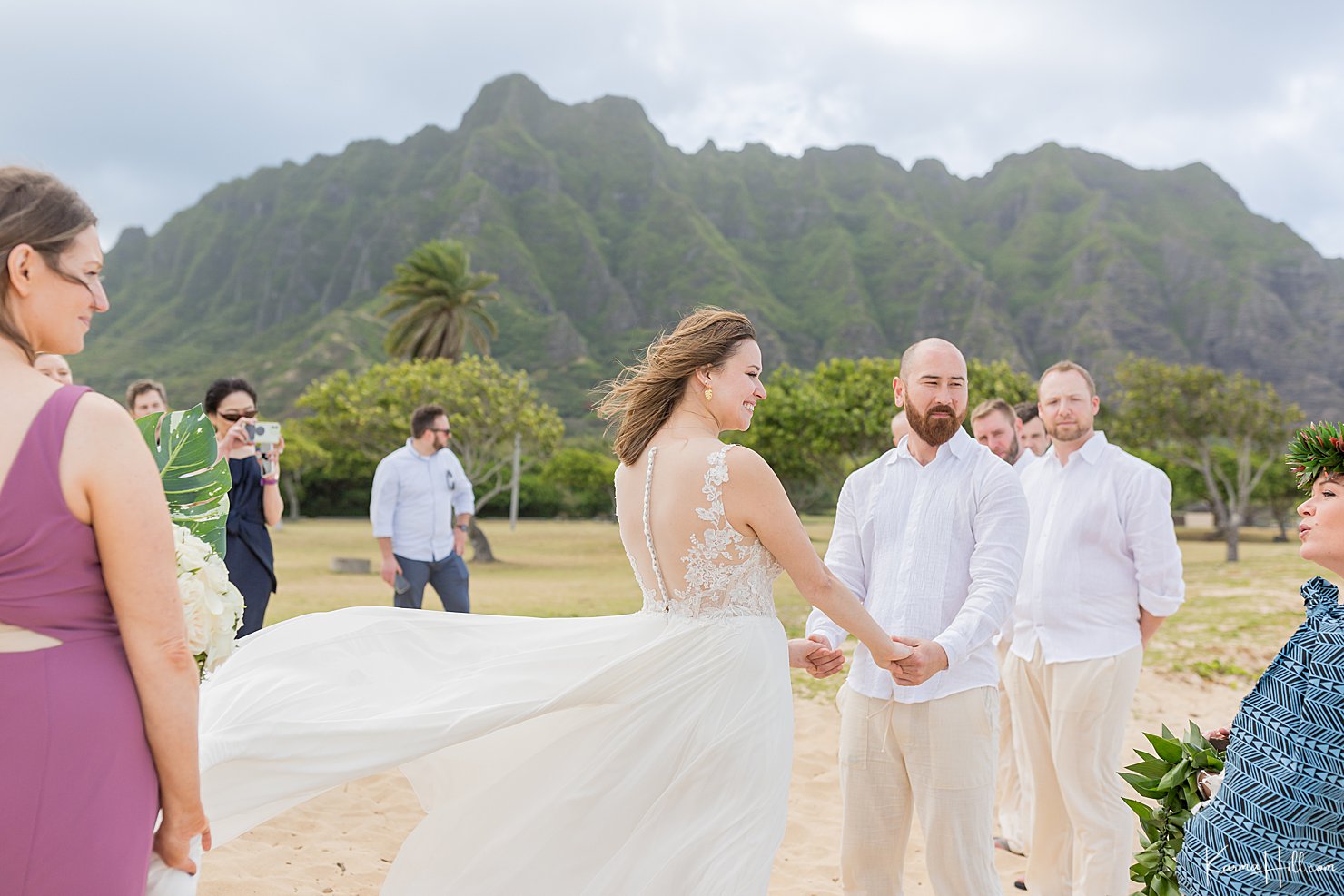 Only Love George Amanda S Beach Wedding In Oahu