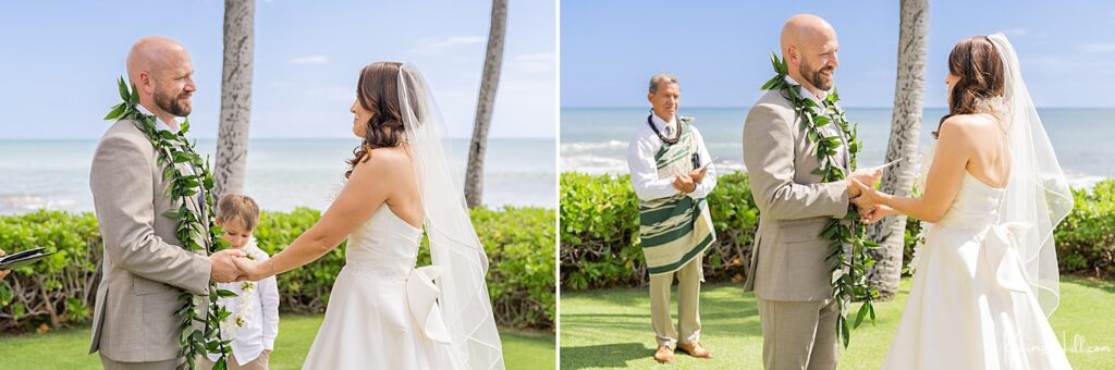 Under The Palm Trees - Colleen & Christopher's Oahu Venue Wedding