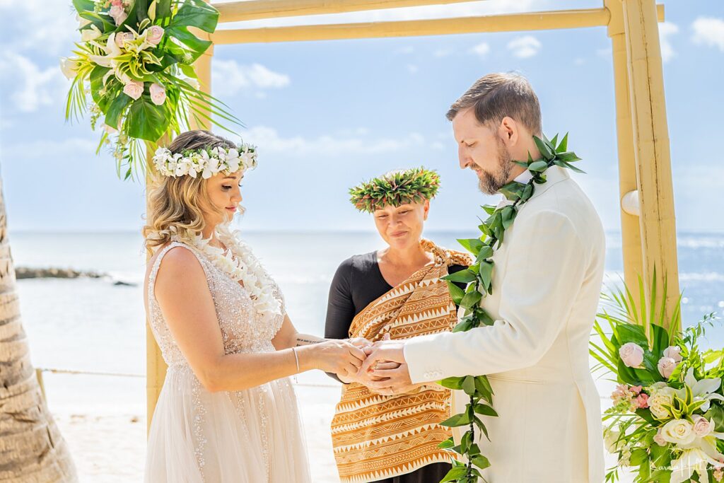 Overjoyed And In Love - Jennifer & Ryan's Oahu Venue Wedding