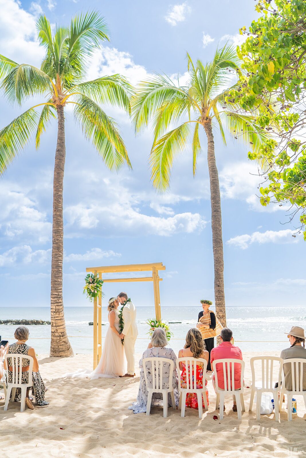Overjoyed And In Love - Jennifer & Ryan's Oahu Venue Wedding