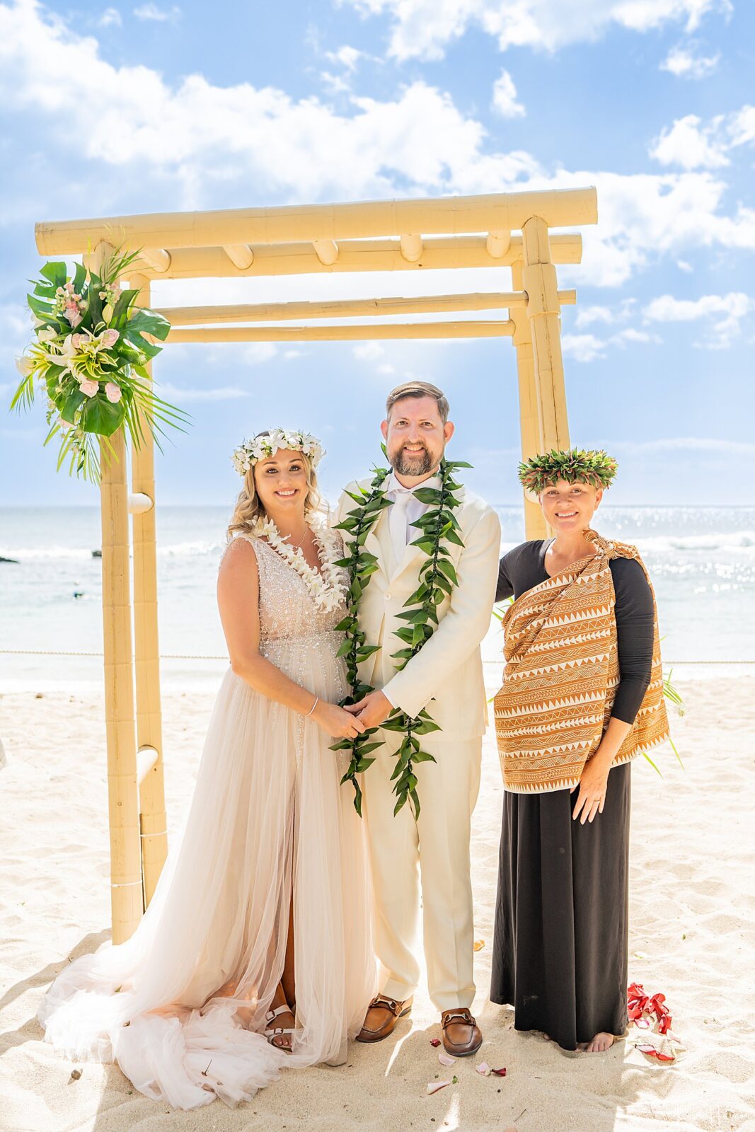 Overjoyed And In Love - Jennifer & Ryan's Oahu Venue Wedding