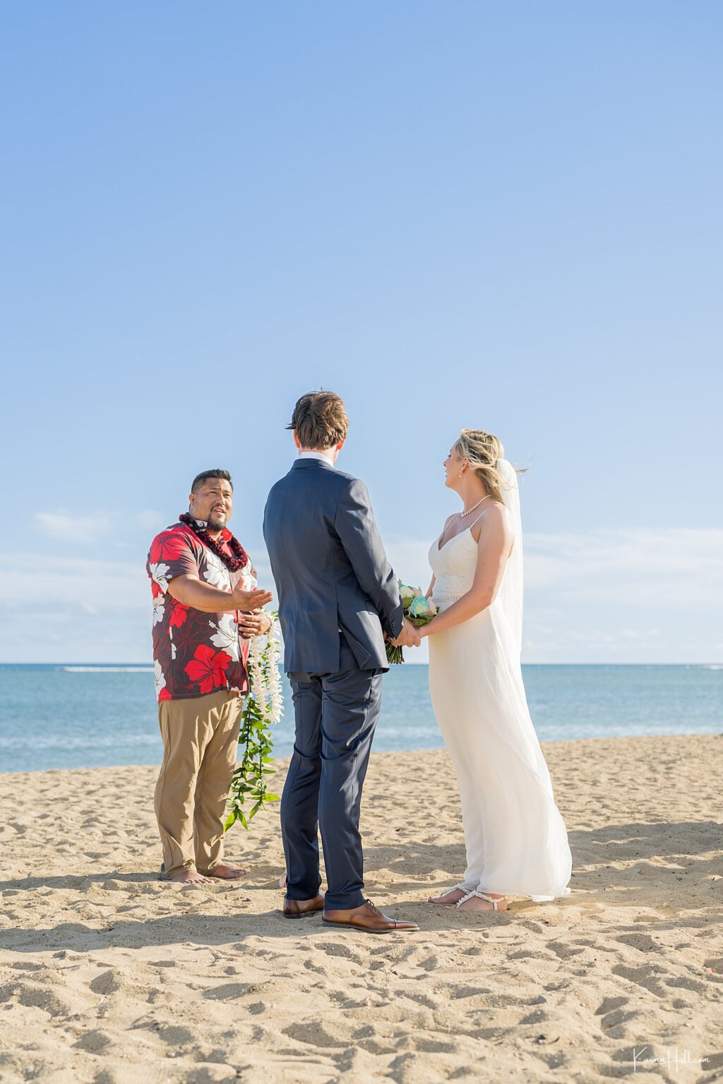 Heart Is With You - Vanessa & Cameron's Oahu Beach Wedding