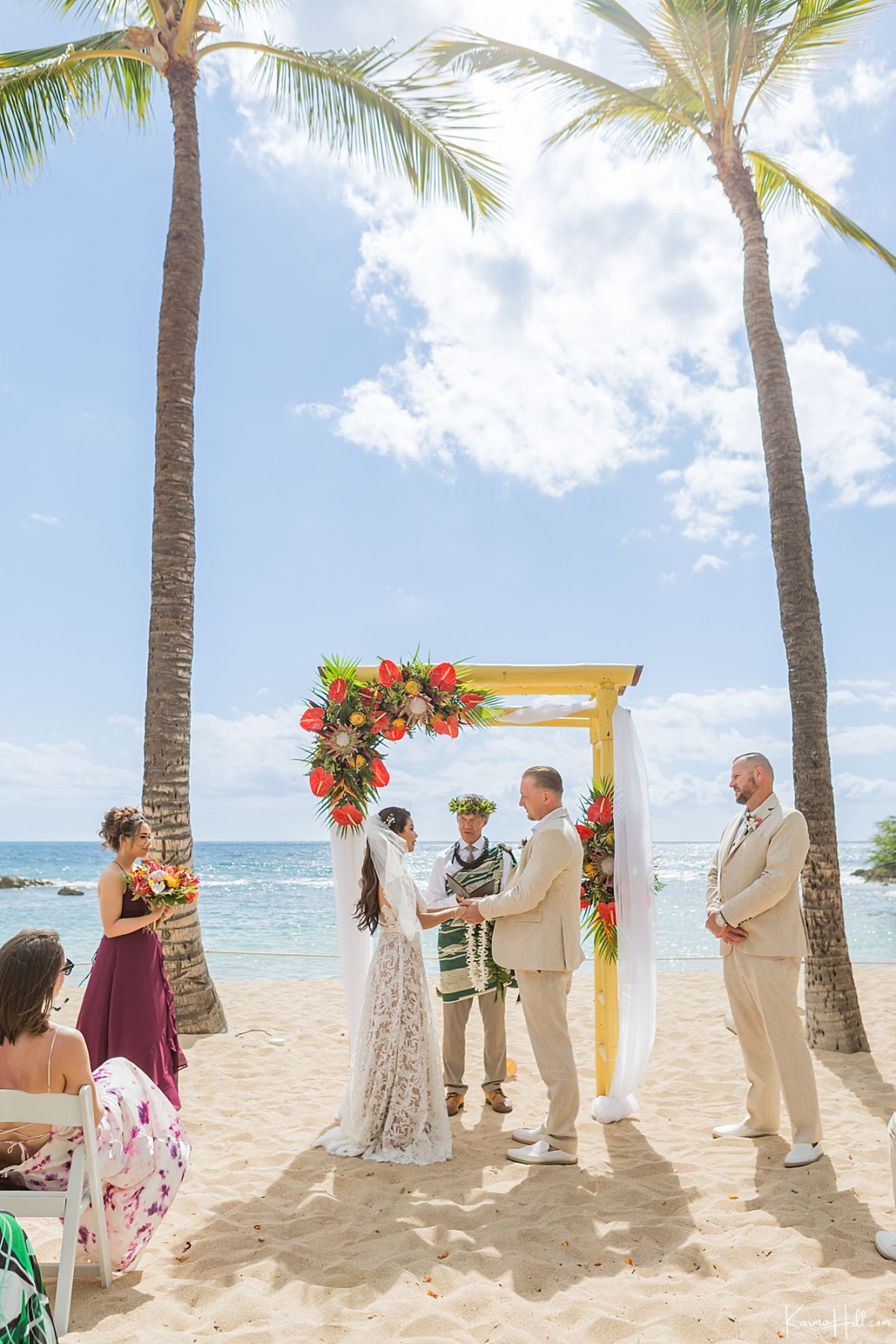 Café Romance - Ruby & Christopher's Oahu Venue Wedding