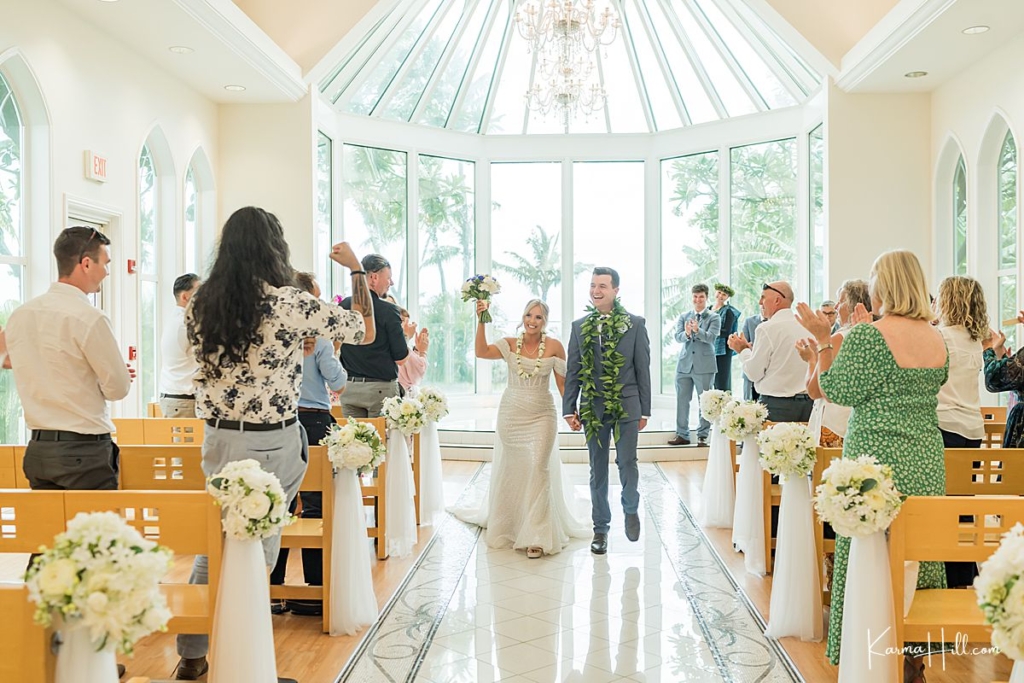 Dreaming Of Hawaii - Jessica & Bradley's Oahu Venue Wedding