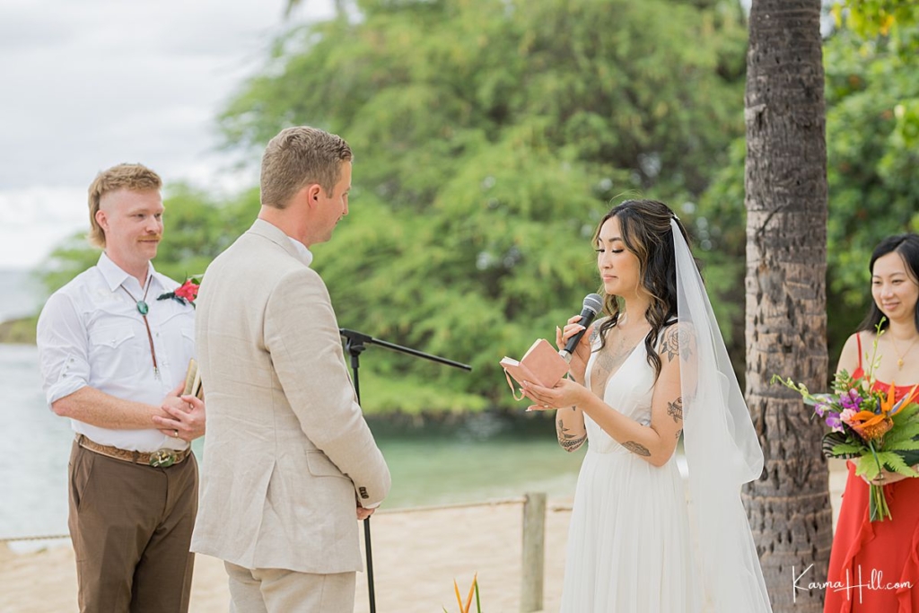 Our Best Day - Betty & Lucas' Oahu Venue Wedding