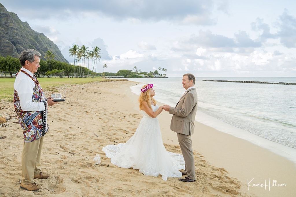 Just For Us - Colleen & Wayne's Oahu Beach Wedding