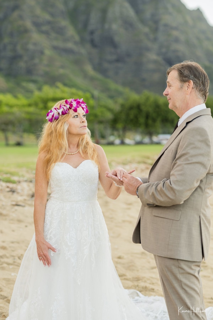 Just For Us - Colleen & Wayne's Oahu Beach Wedding