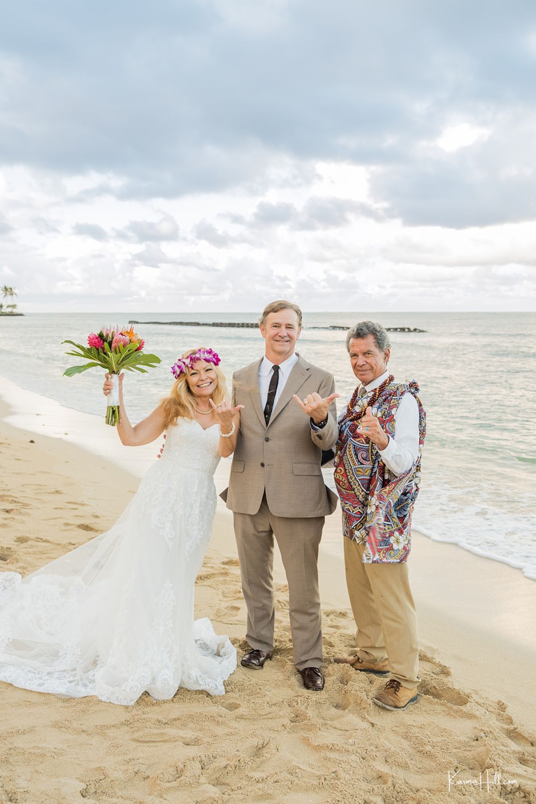Just For Us - Colleen & Wayne's Oahu Beach Wedding