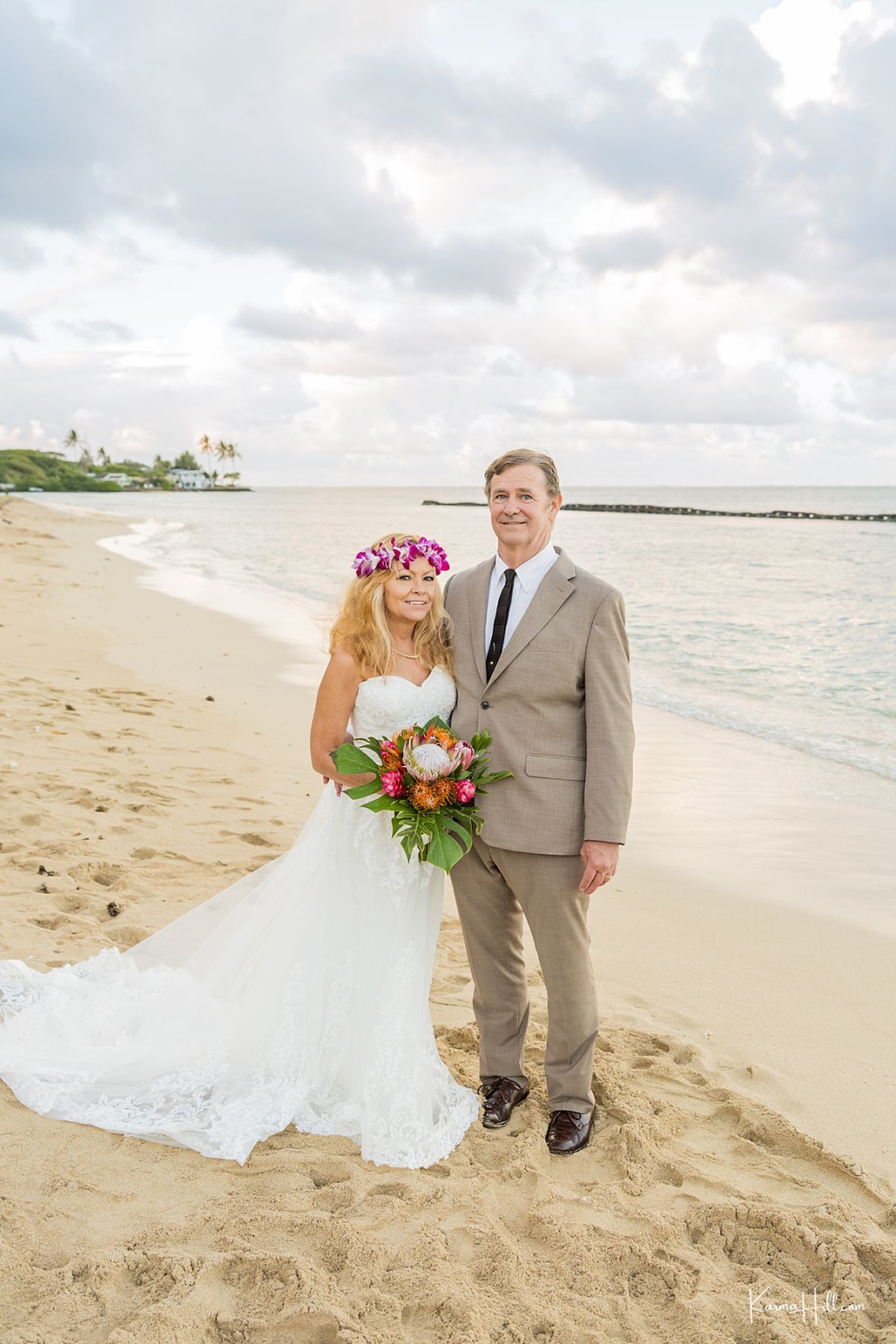 Just For Us - Colleen & Wayne's Oahu Beach Wedding