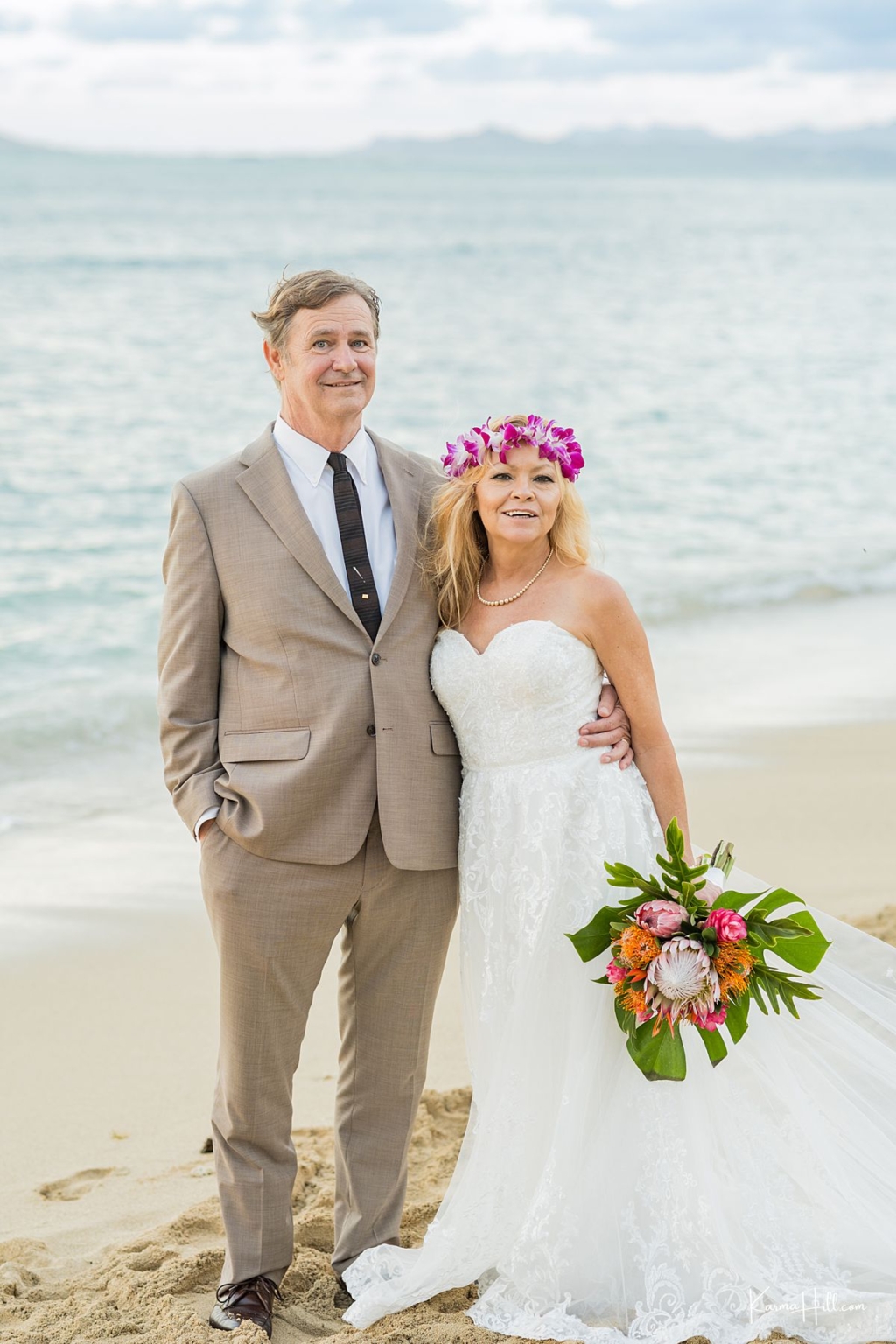 Just For Us - Colleen & Wayne's Oahu Beach Wedding