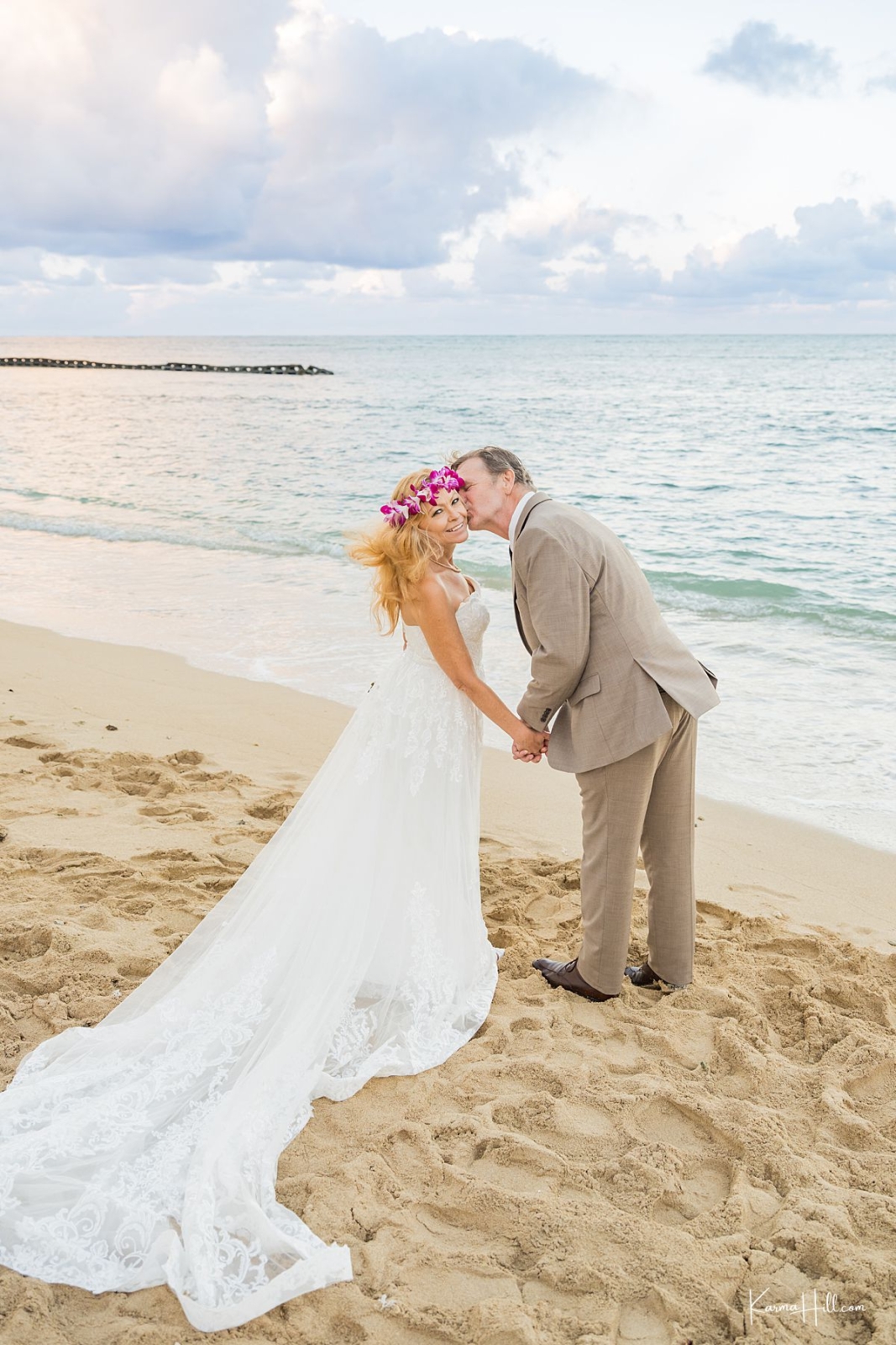 Just For Us - Colleen & Wayne's Oahu Beach Wedding